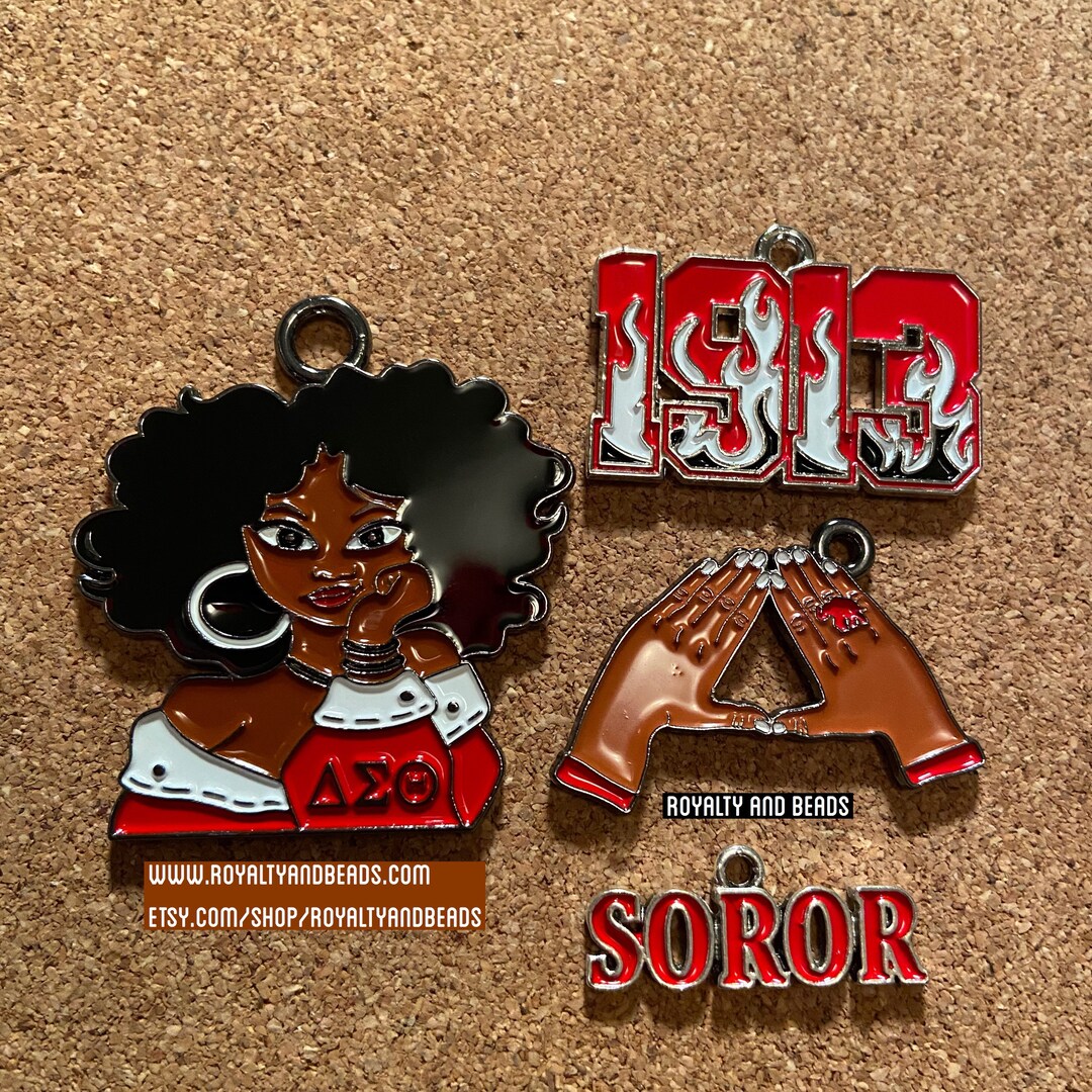 Delta Charm Set - Etsy