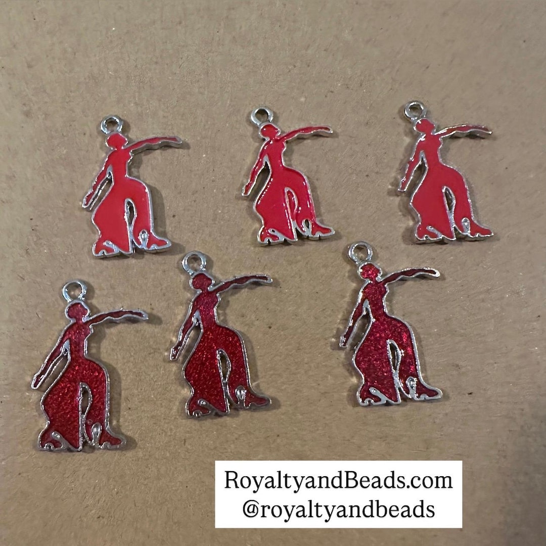 Red Fortitude Charm - Etsy