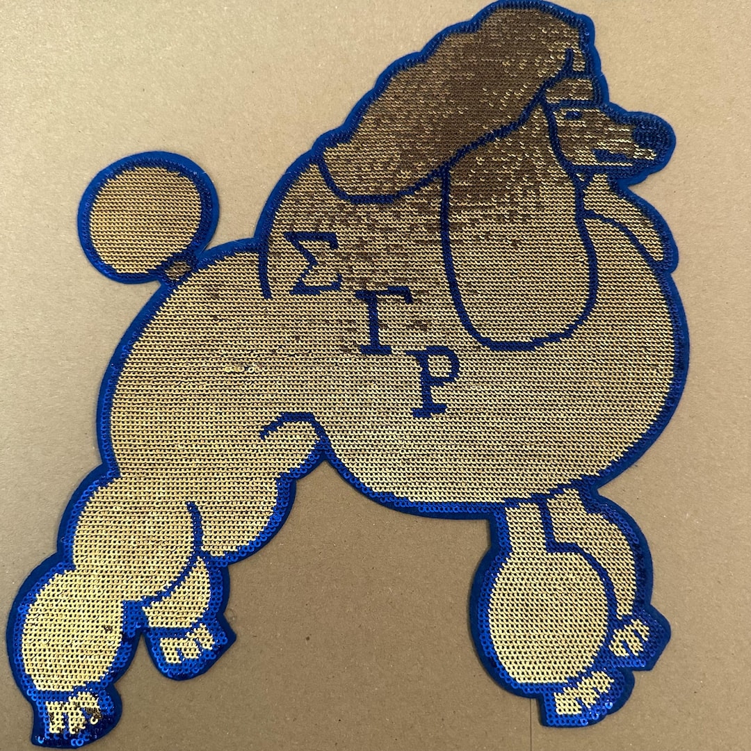 Sigma Gamma Rho Poodle Patch - Etsy