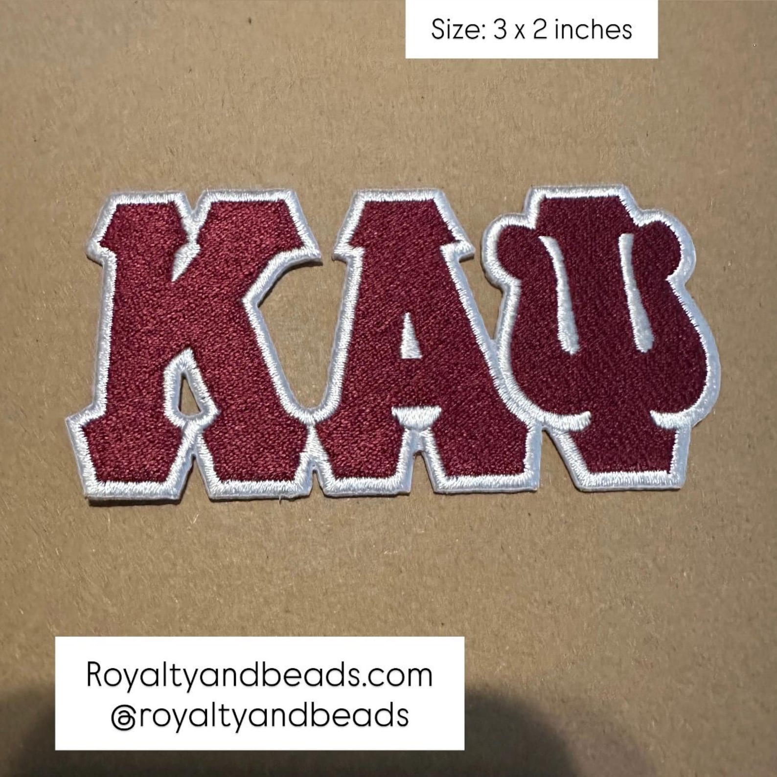 New Kappa Alpha Psi Patch. - Etsy