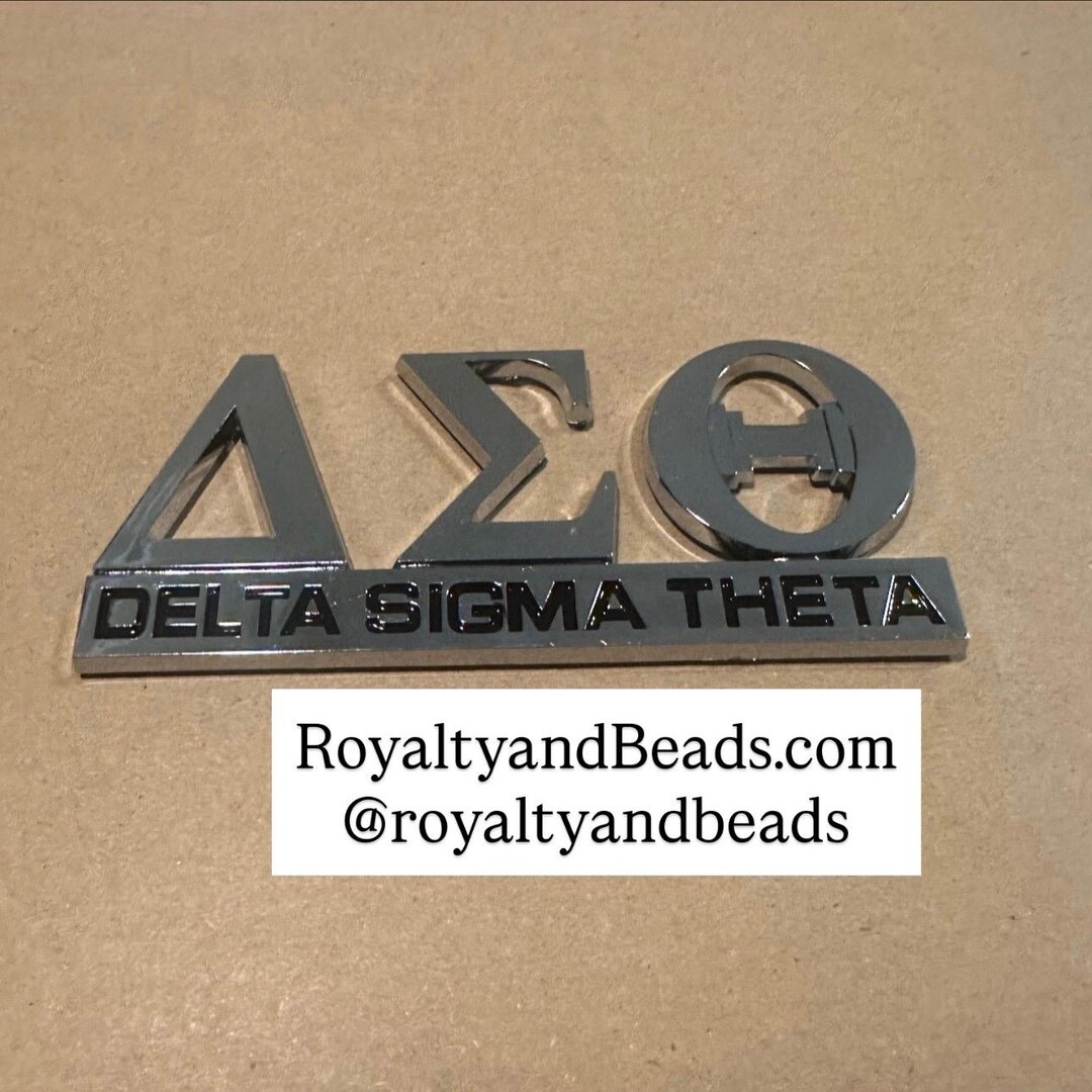 Delta Sigma Theta Car Decal - Etsy