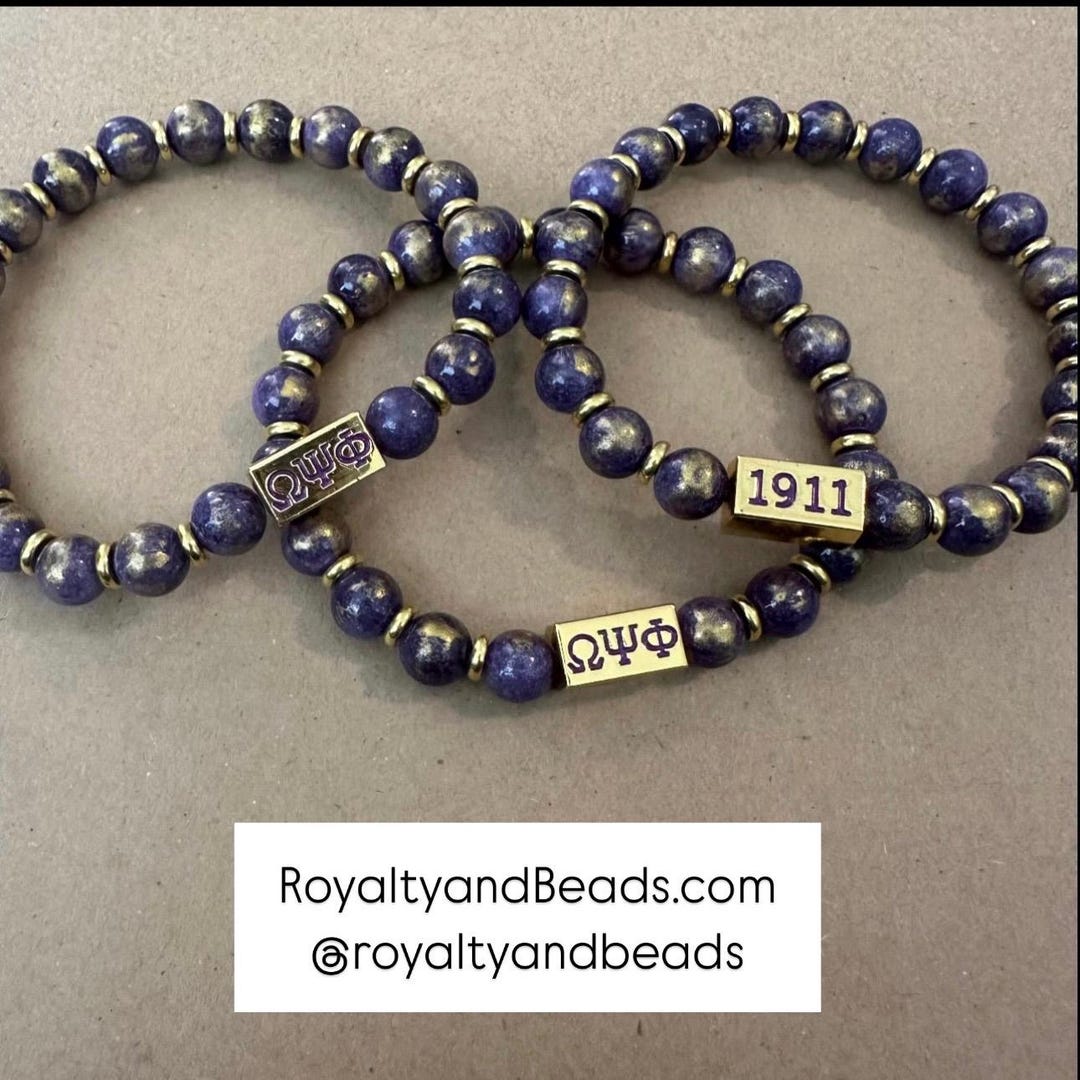 Purple and Gold Omega Psi Phi. - Etsy