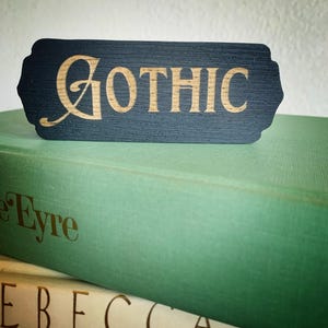 Book Genre Signs-gifts for Book Lovers- Book Shelf Decor- Categories ...