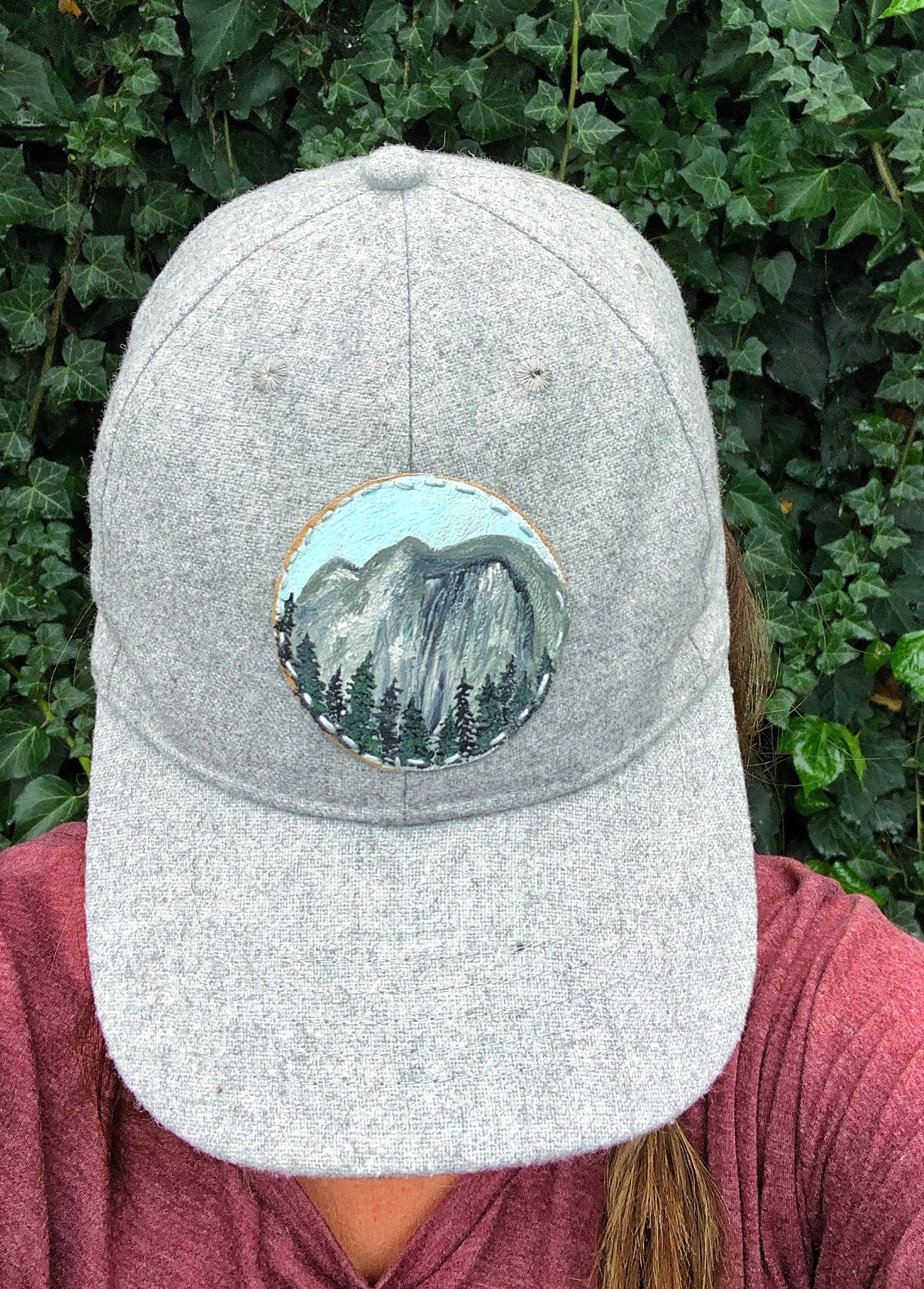Custom Painted Hat Hand Painted Hat Galaxy Hat Half Dome | Etsy