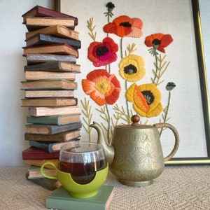 Book Coasters- Wooden- Bookish Gift- Bookish Decor- Handmade- Cute ...