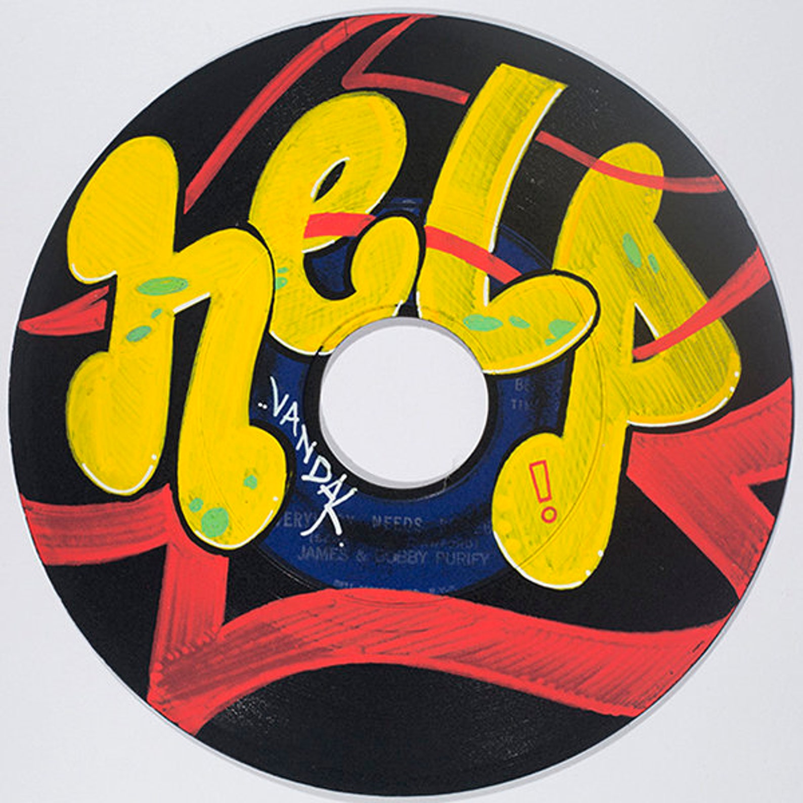 Custom Record Art Hand Lettering by Record Bombing - Etsy