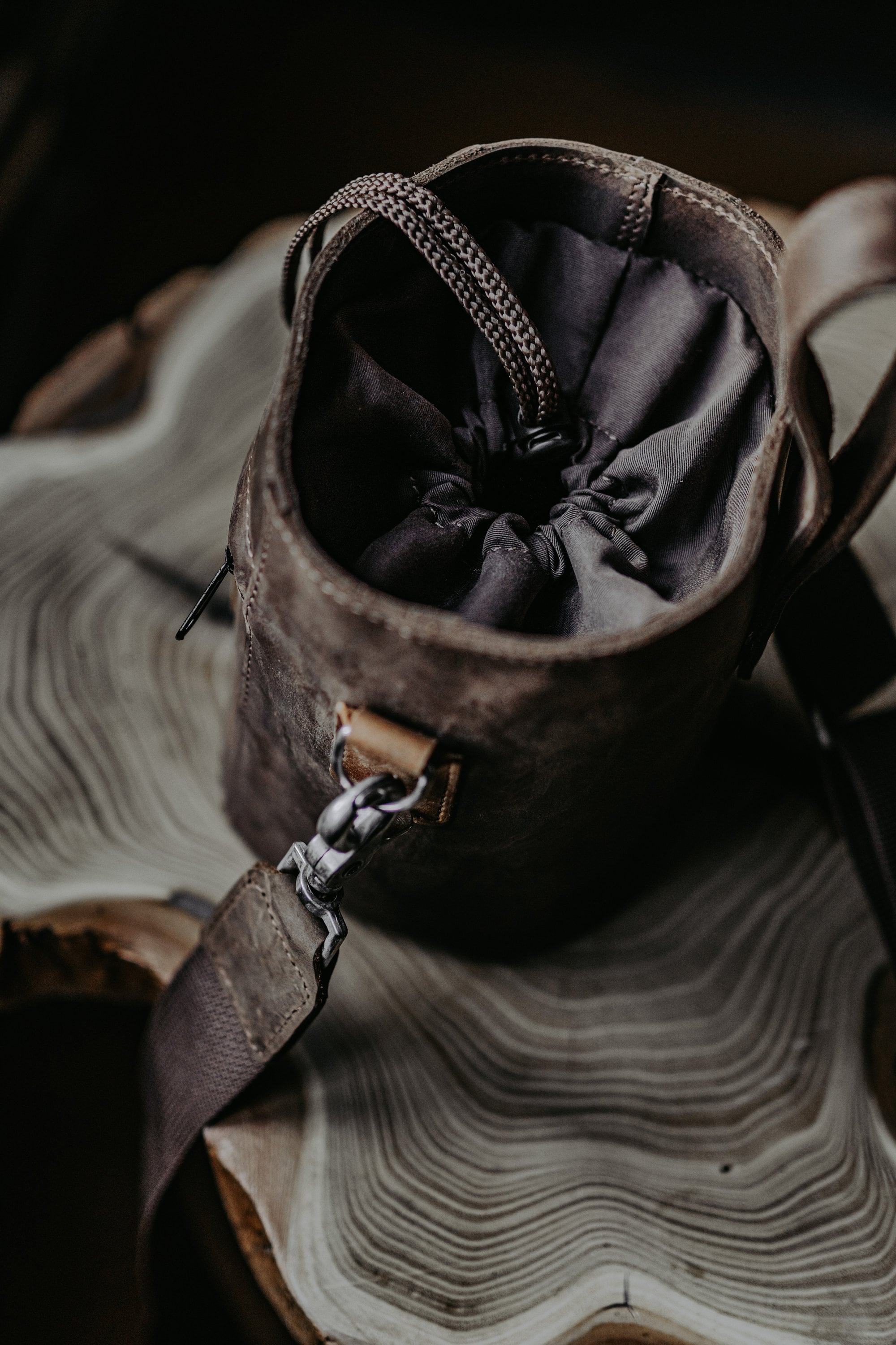 Camera Lens Pouch Leather Lens Bag With Cross Shoulder Strap - Etsy