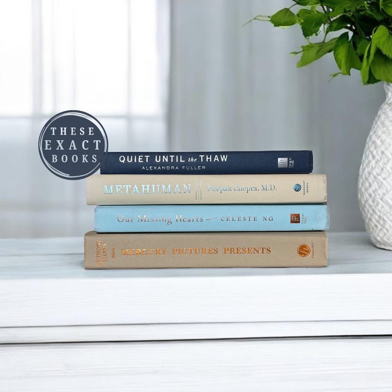 Designer Book Stack - Etsy