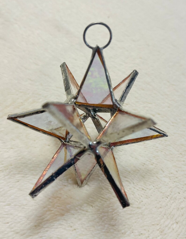 50 HANDMADE Stained Glass Moravian Stars. WEDDING FAVORS - Etsy