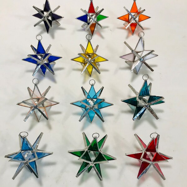 Stained Glass Stars - Etsy