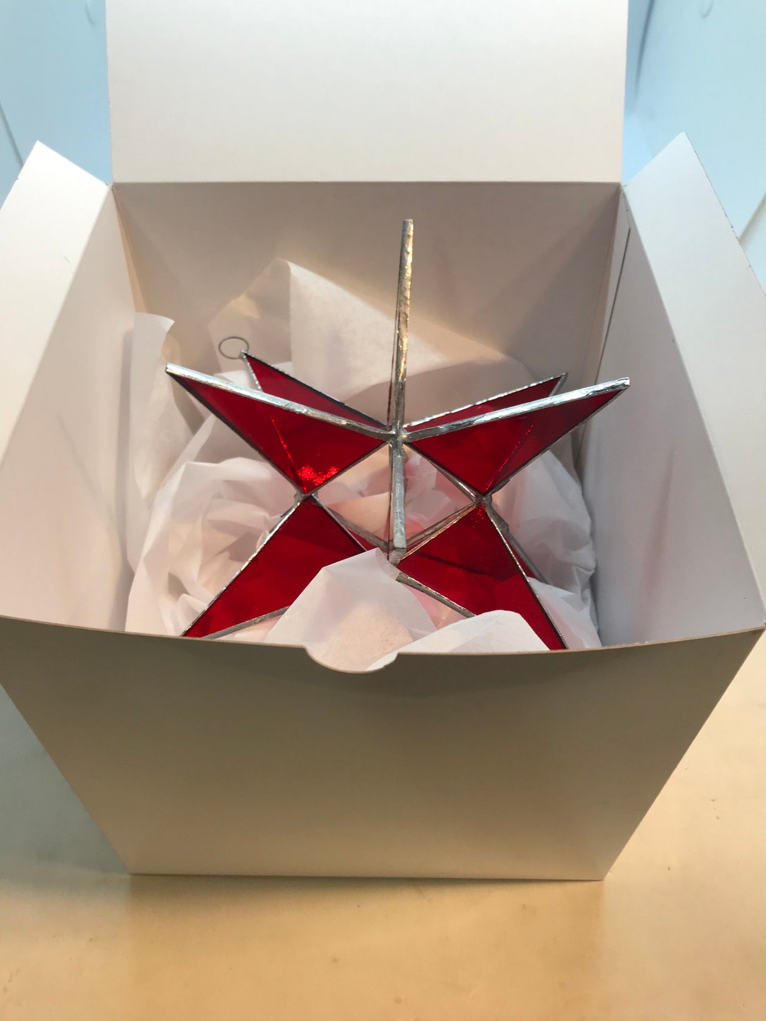 7 Inch Moravian Star With a Gift Box! Perfect Gift ! - Etsy