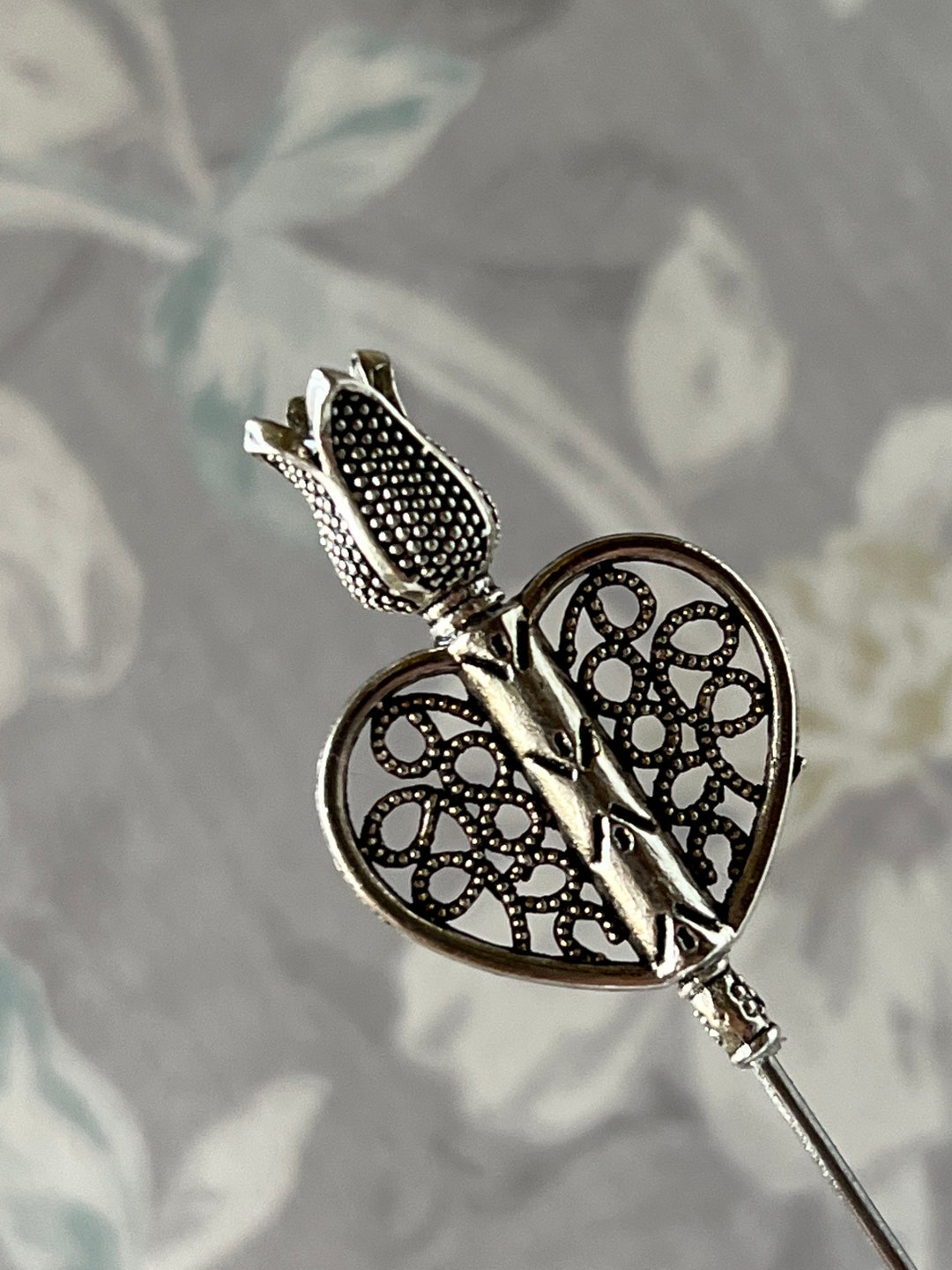 Victorian Antique Style Hat Pin }{ Choose Your Length 4” to 14 ...
