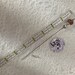 Victorian Hat Pin Amethyst Glass 6 Sturdy Steel Stick With Point Cap ...