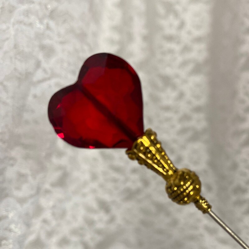 Heart Hat Pins - Etsy