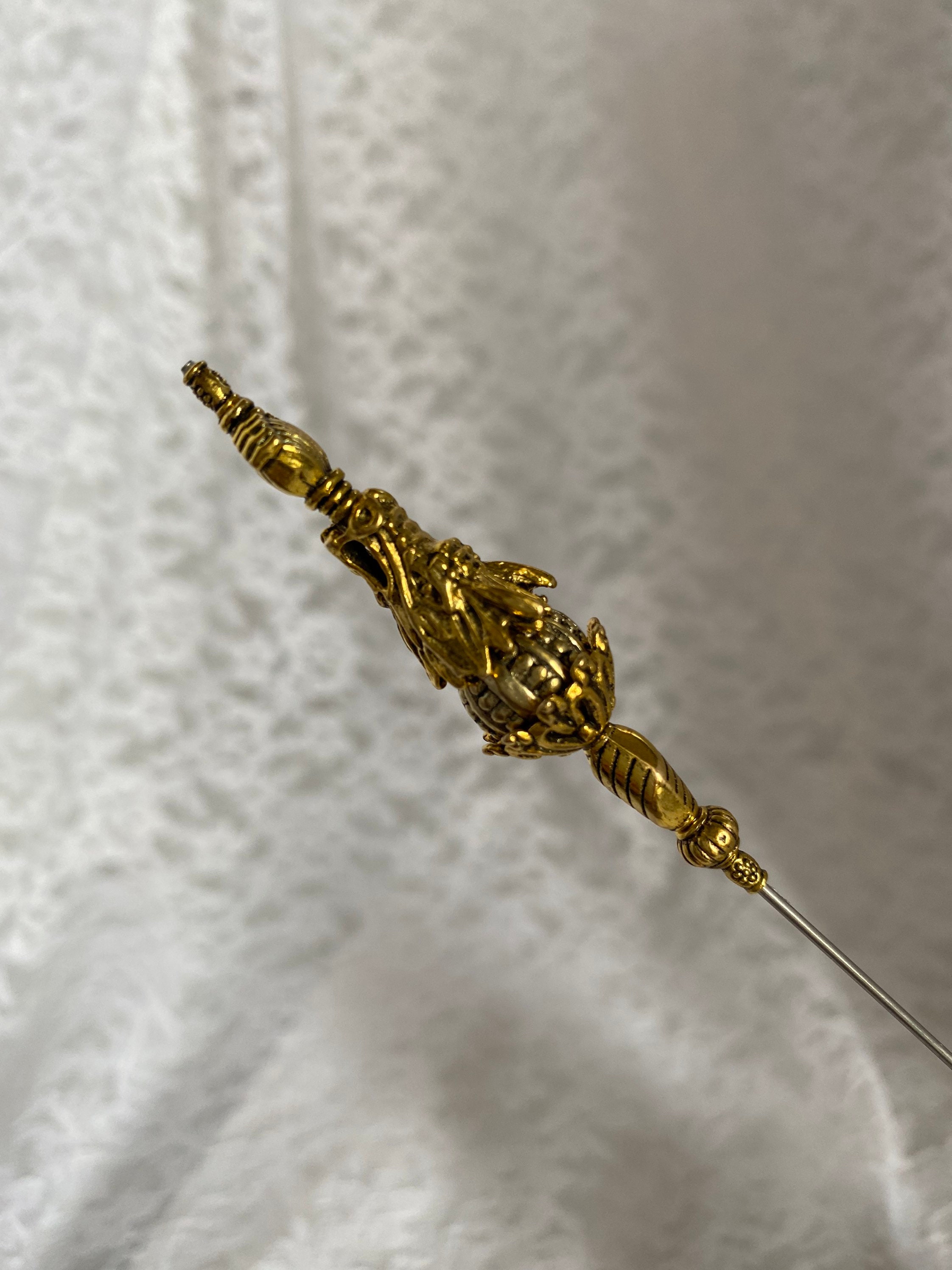 Gargoyle Creature Dragon Hat Pin 8 Sturdy Stick With Point | Etsy