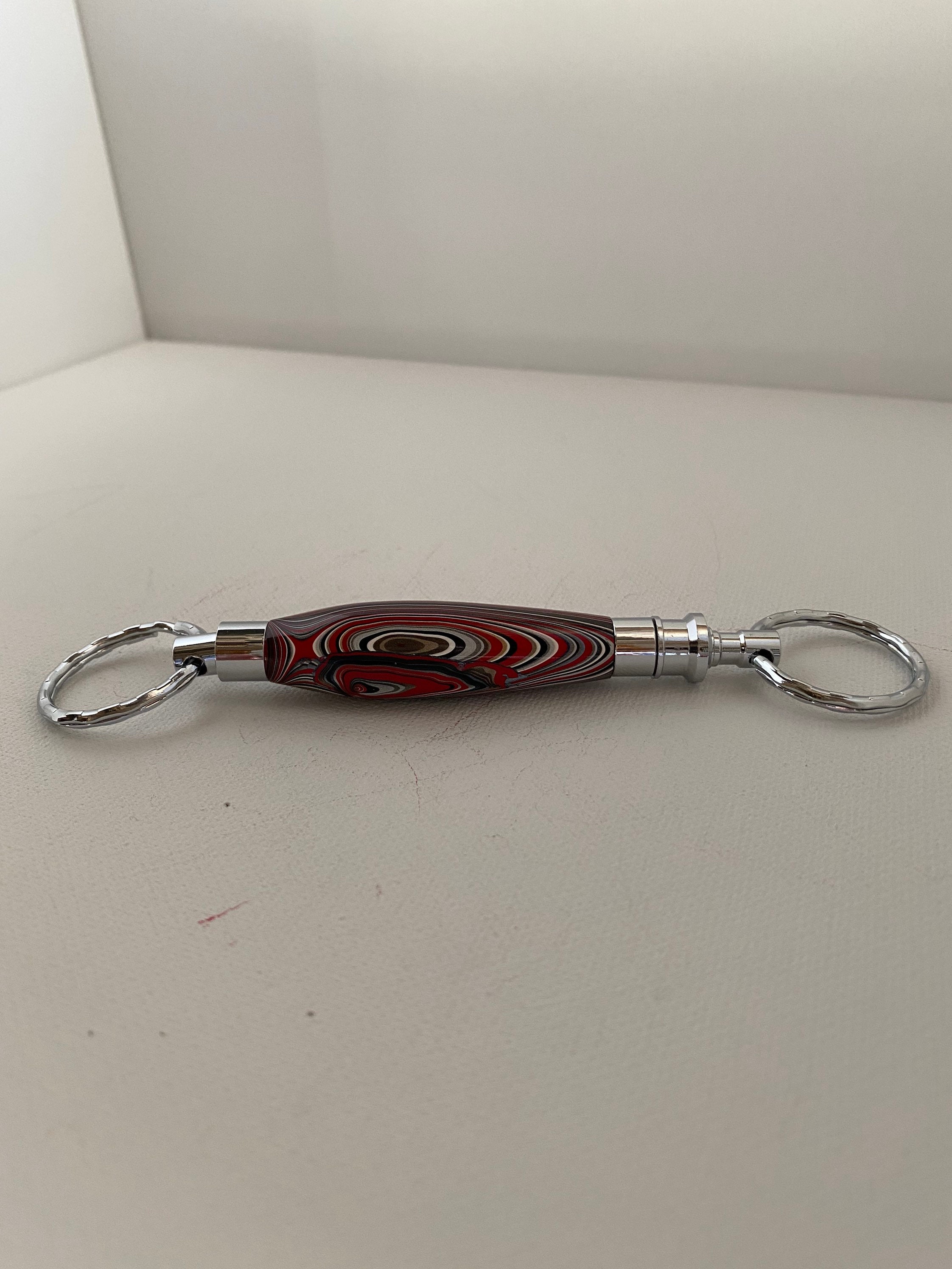 Corvette Fordite Keychain Valet Key Chain Fob 2 authentic - Etsy UK