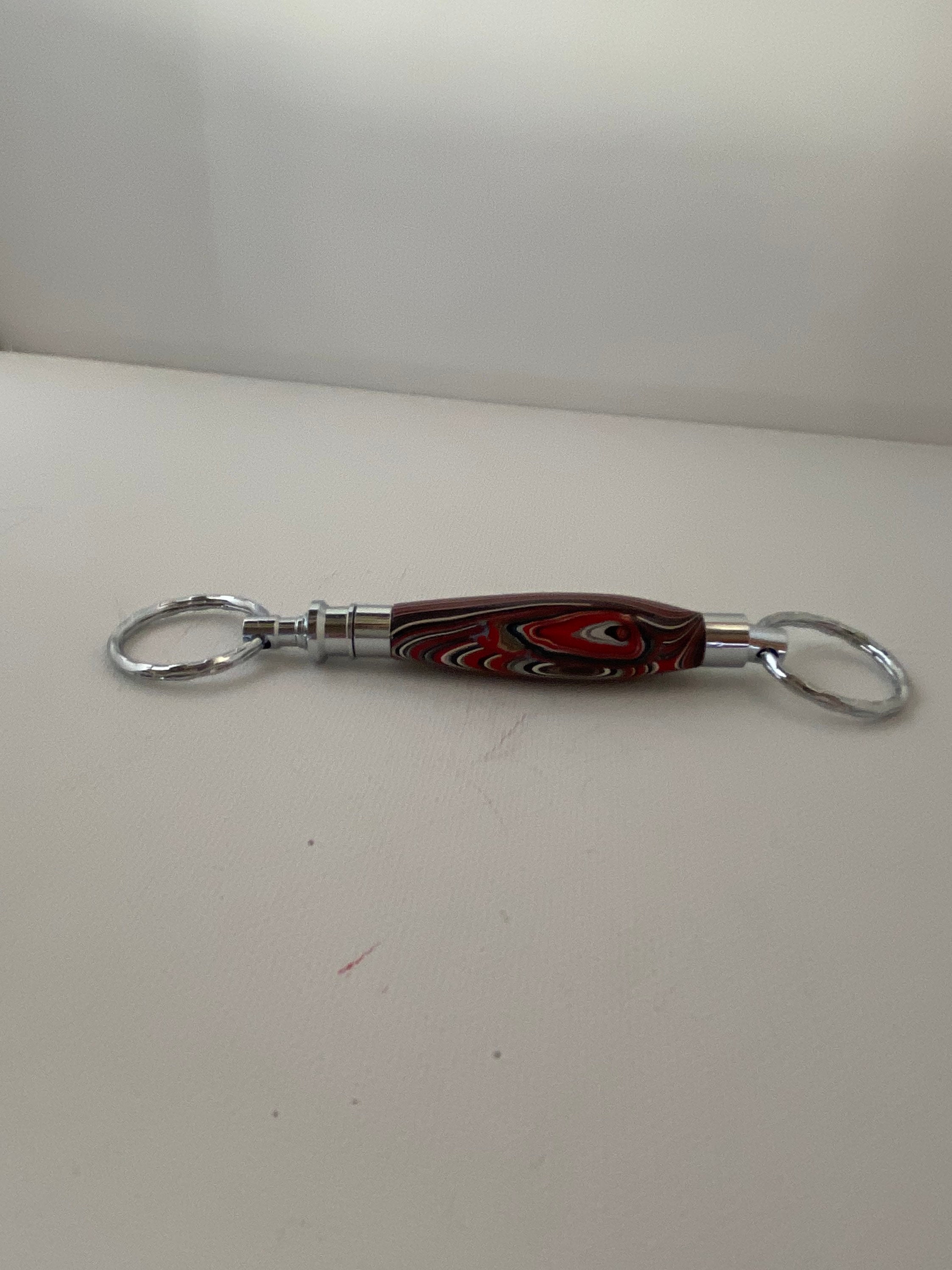 Corvette Fordite Keychain Valet Key Chain Fob 2 Authentic | Etsy