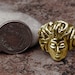 Large Solid 14K Gold Greek Goddess Medusa Ring Women Men's 23.2 Grams ...