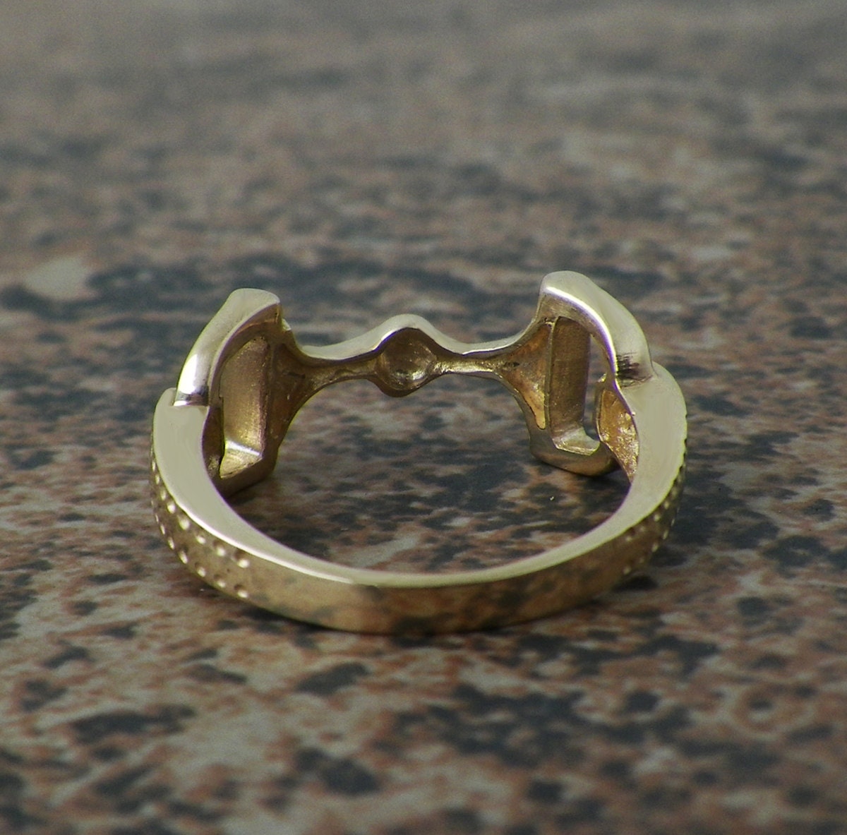 Beautiful Solid 14K Yellow Gold Equestrian Horse Snaffle Bit - Etsy