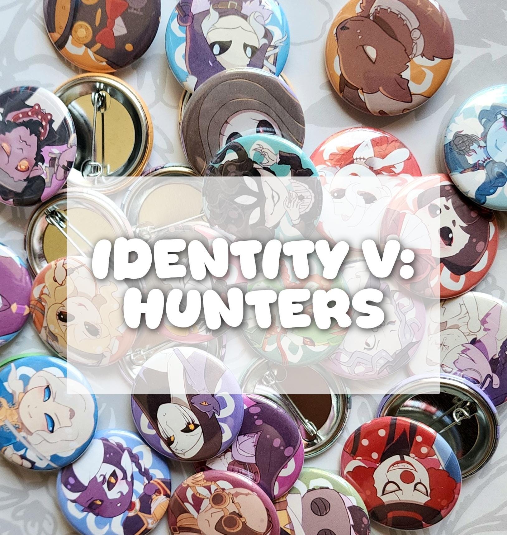 Hunter Identity V Buttons - Etsy