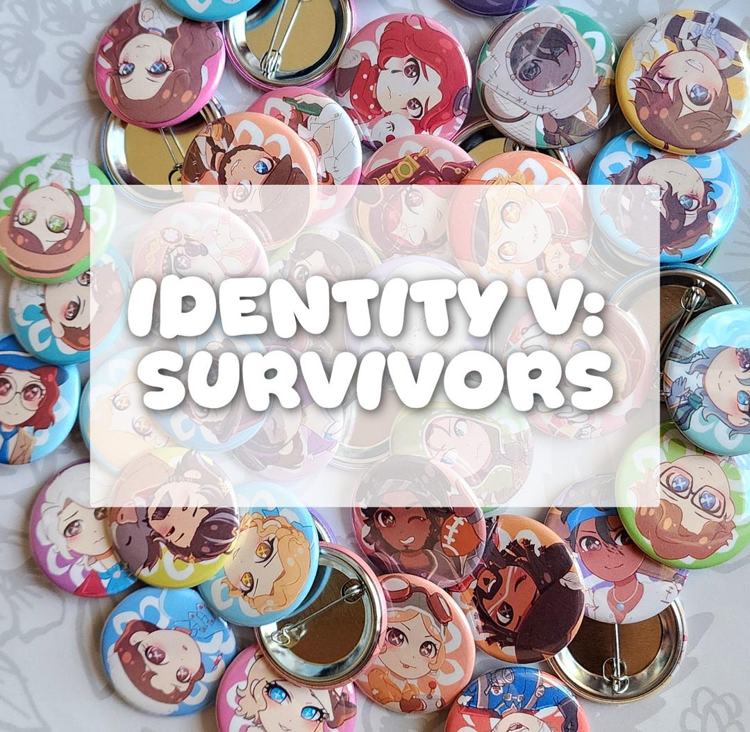 Survivor Identity V Buttons - Etsy