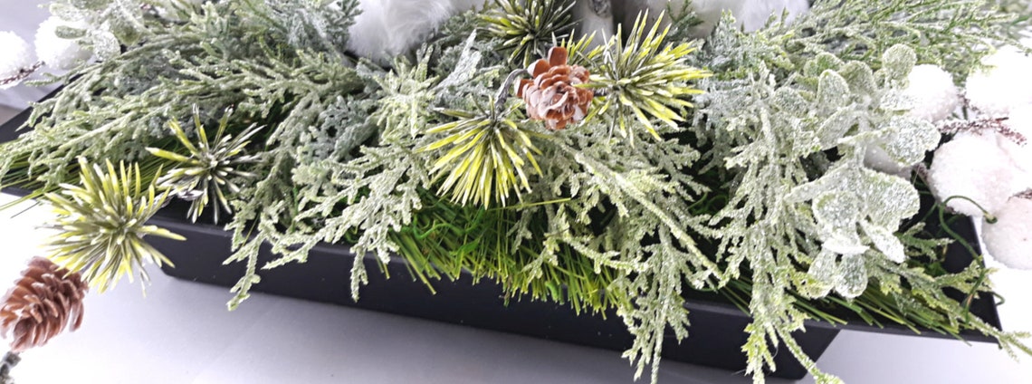 Penguin Table Top Whimsical Penguins Winter Decor Christmas | Etsy