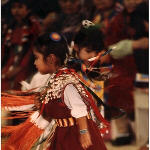 Native American Girls Dancing Competition, Confederated Tribes of Warm ...