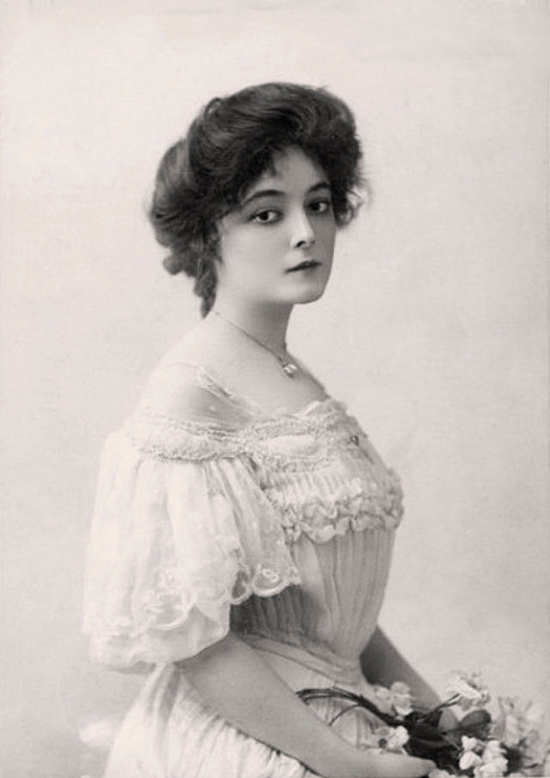 Gibson Girl - Vintage Photo - Giclee Print - Art Nouveau - Gay 90s ...