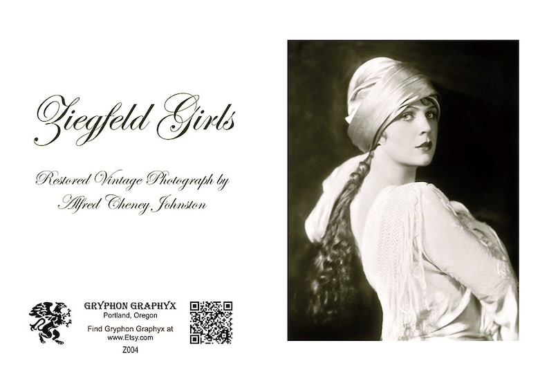 Glamorous Ziegfeld Girls - Alfred Cheney Johnston - Vintage Photograph ...