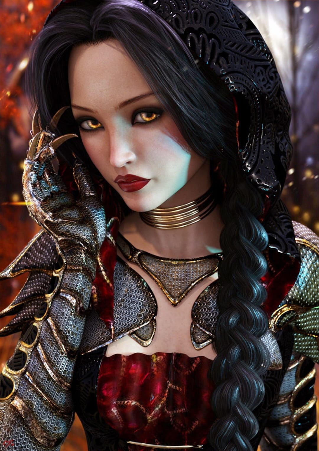 Lilith - Mother of Vampires - Adam's 1st Wife - 1st Feminist - Giclee ...