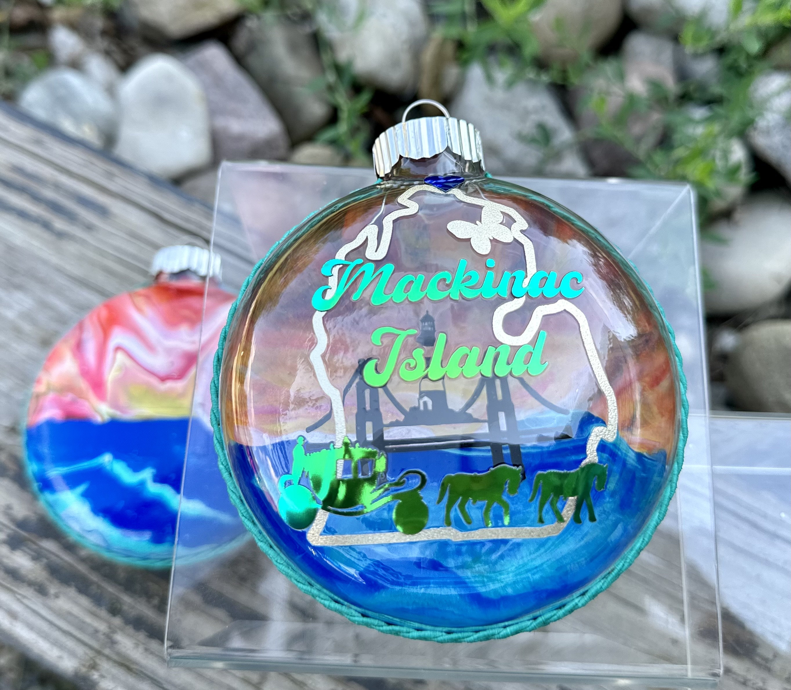 Beautiful Hand Painted Mackinac Island Ornament - Etsy