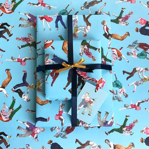 Dance Wrapping Paper - Etsy