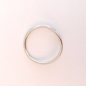 Adjustable Sterling Silver Ring, Temporary Engagement Ring, Placeholder ...