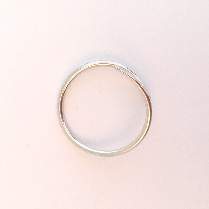 Adjustable Sterling silver ring temporary engagement ring | Etsy