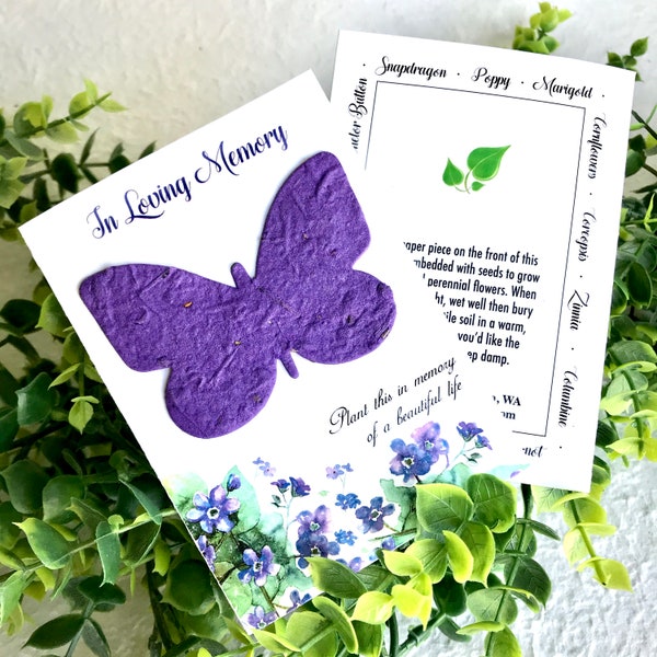 Memorial Butterfly - Etsy