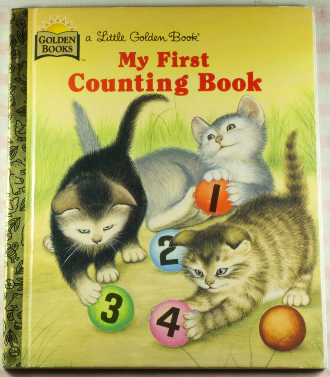 1997 Little Golden Book My First Counting Book - Etsy