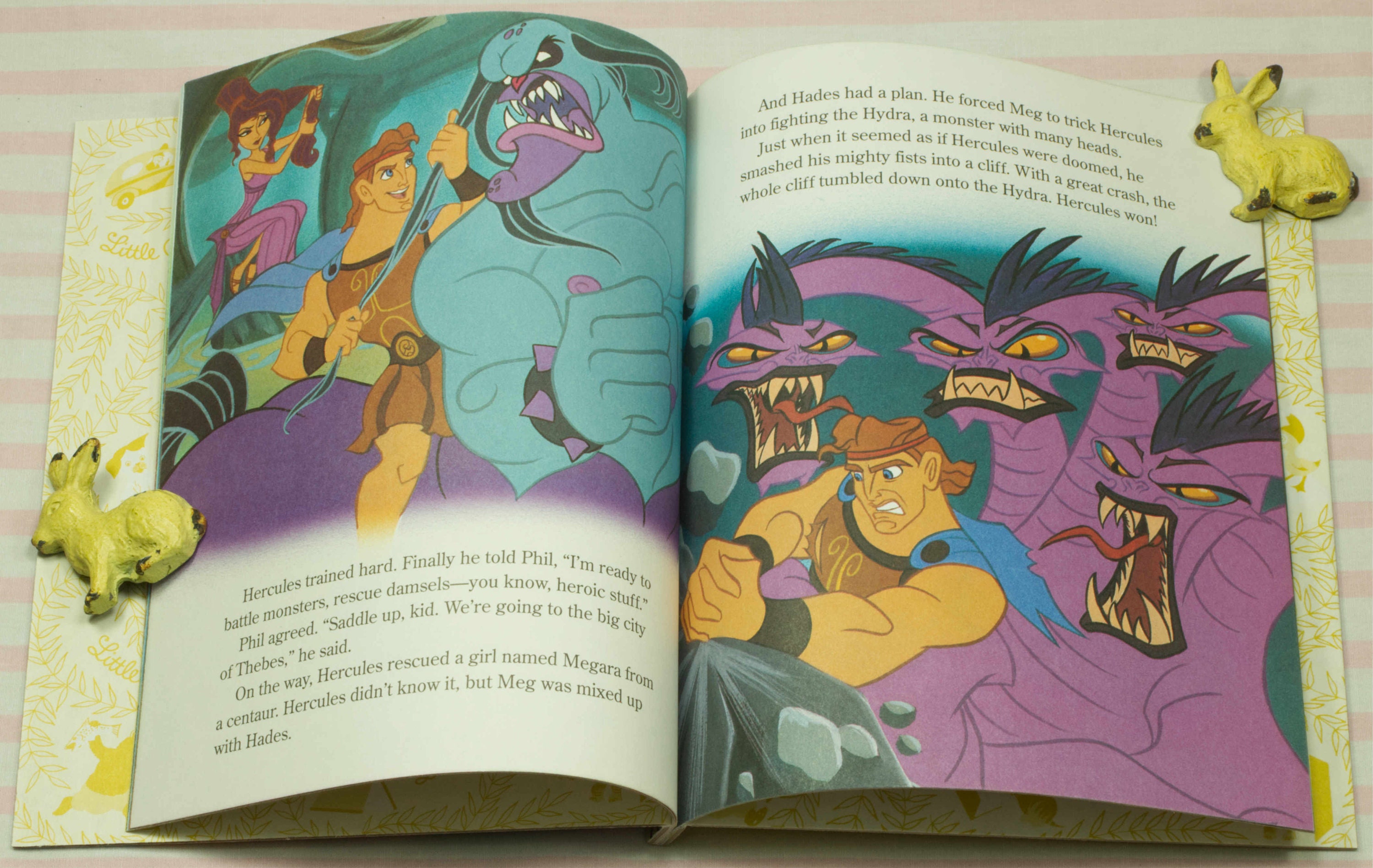 1997 Disney's First Edition Hercules Little Golden Book USA, Adapted ...