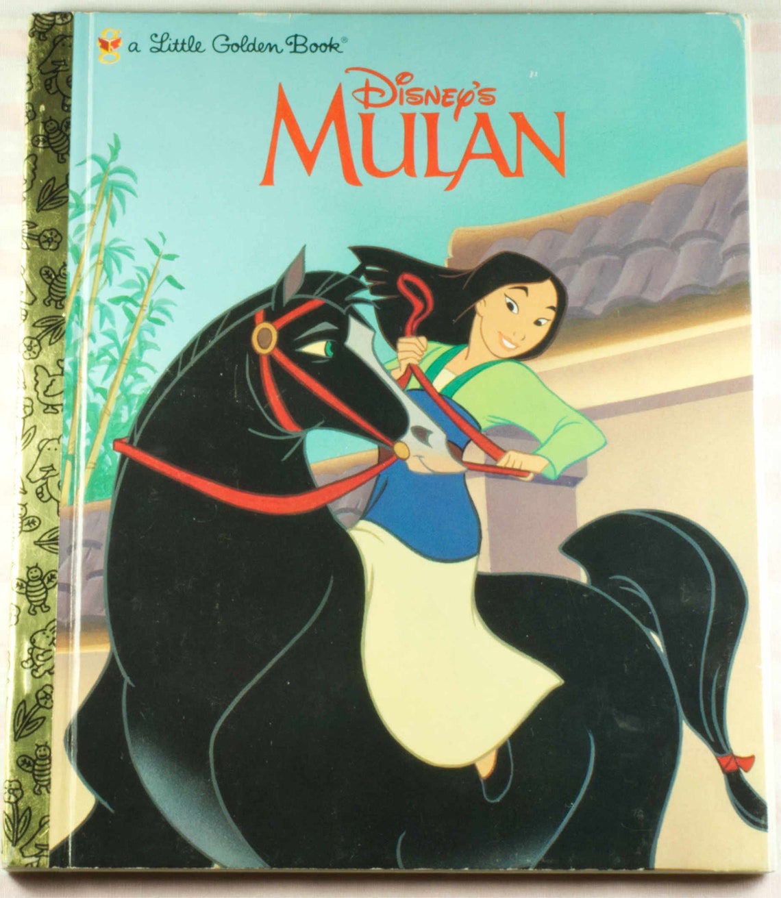 1998 1st Edition Disney's Mulan Little Golden Book, Adapted From Disney ...