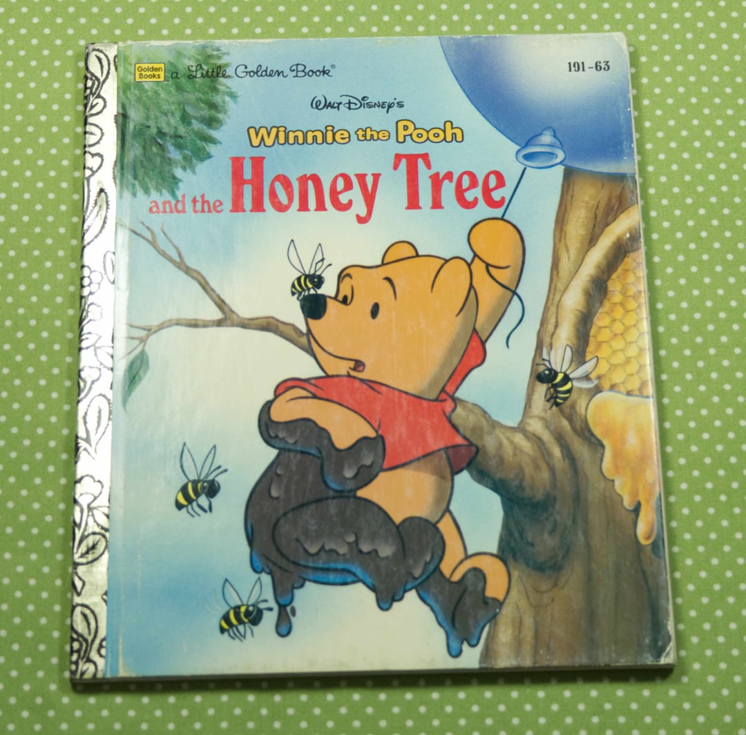 1995 Little Golden Book Disney's Winnie the Pooh and the Honey Tree - Etsy