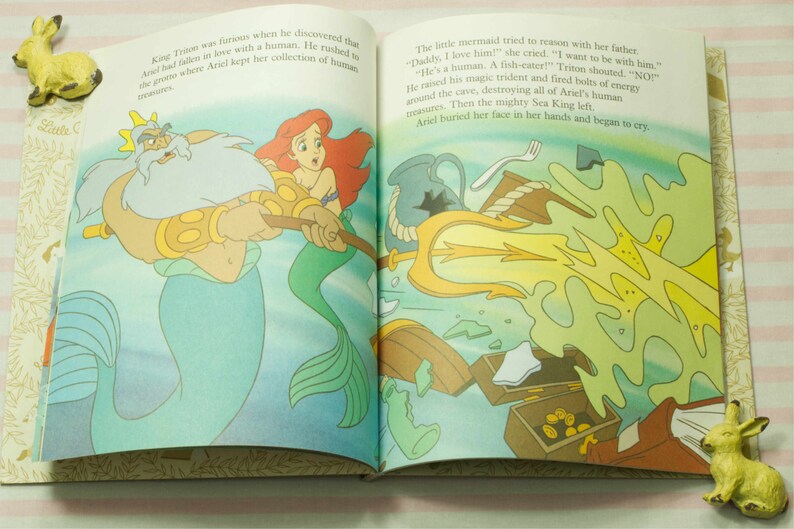 1997 Walt Disney the Little Mermaid Golden Book - Etsy