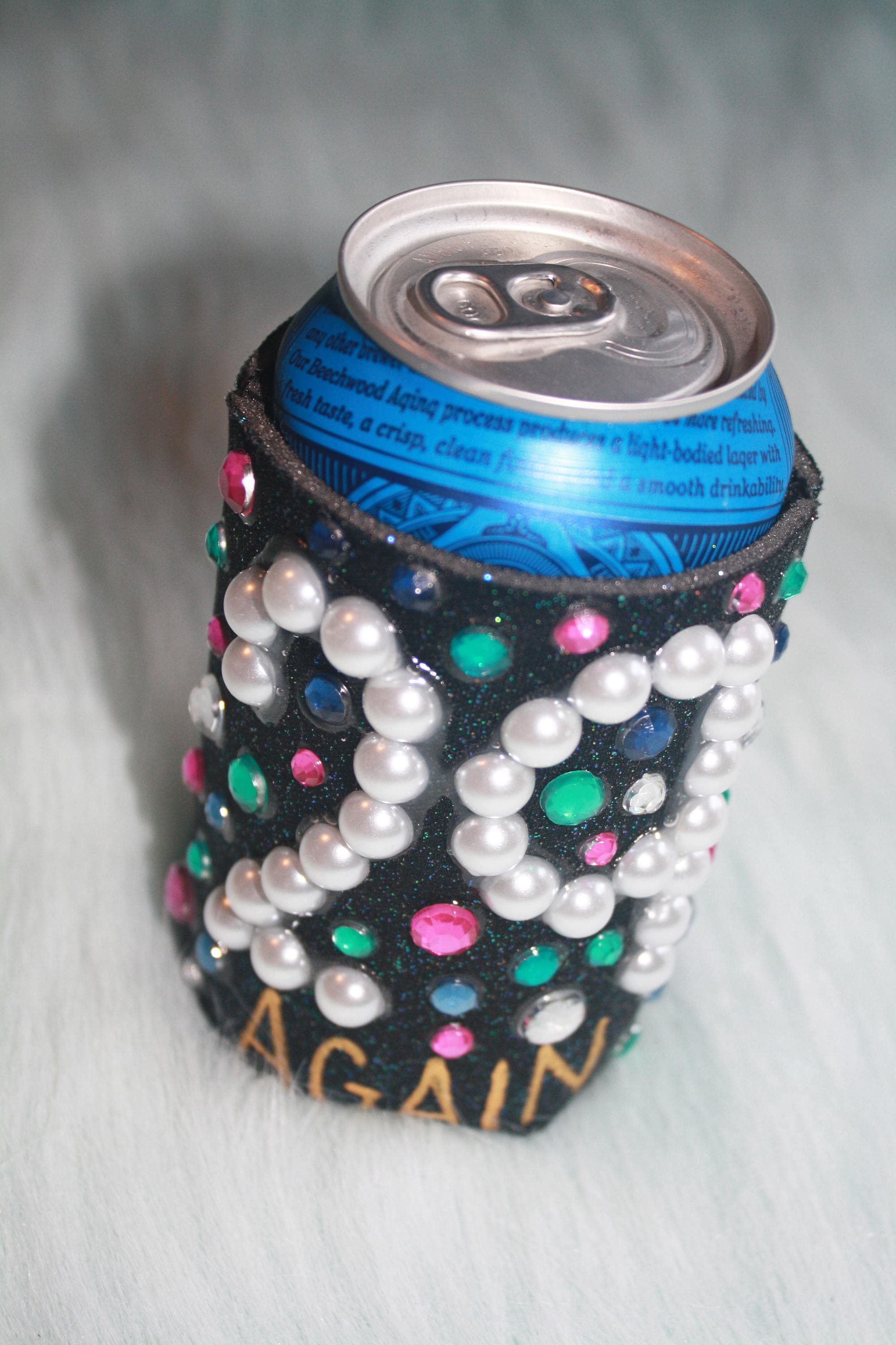 29 Again Bling Party Beer Can Hugger // Birthday Can Cozy // Bling Can ...