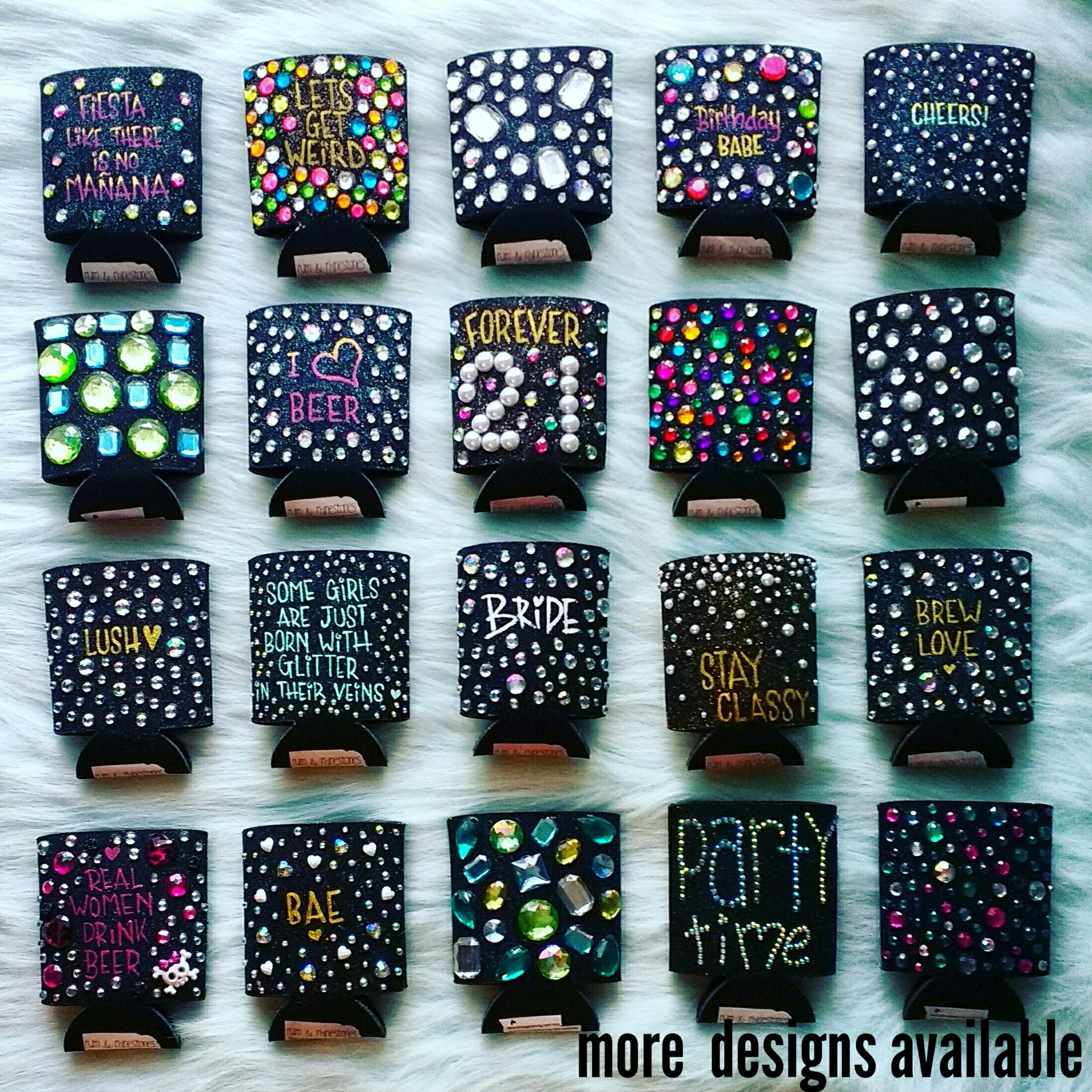 Surprise I'm Drunk Glitter Beer Cover With Shiny Green - Etsy