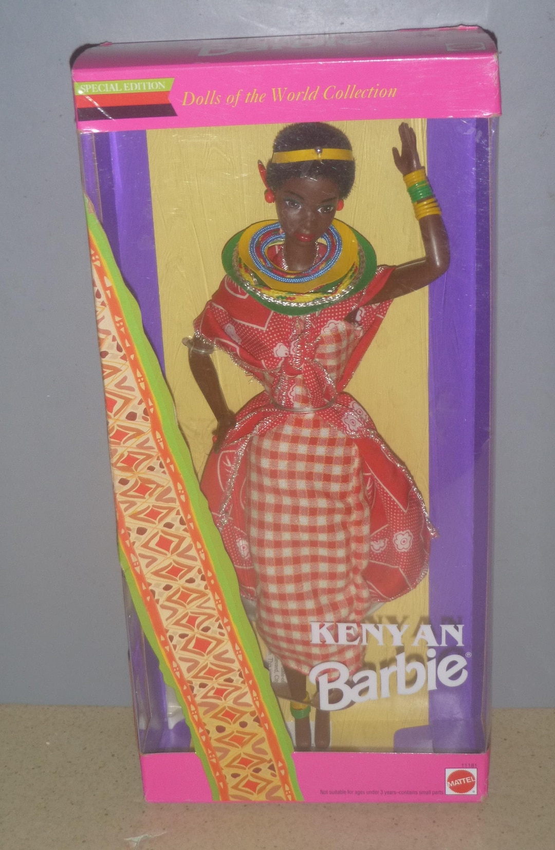 Vintage Mattel KENYAN Barbie Doll *dolls of the World Special Edition ...