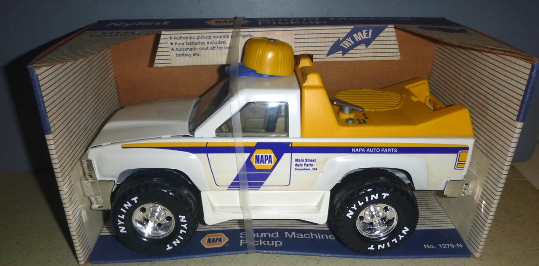 NYLINT NAPA Sound Machine Pickup Truck Delivery Vehicle in Box Vintage ...