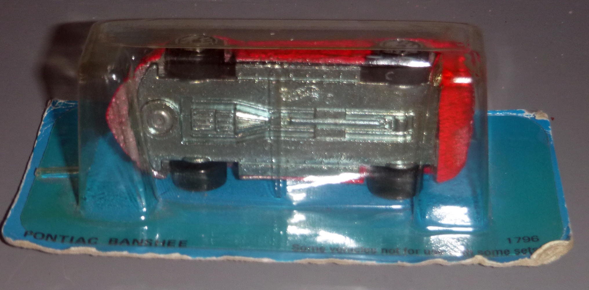 Mattel Hot Wheels Speed Fleet UH Rims Raised Logo PONTIAC BANSHEE Cut ...