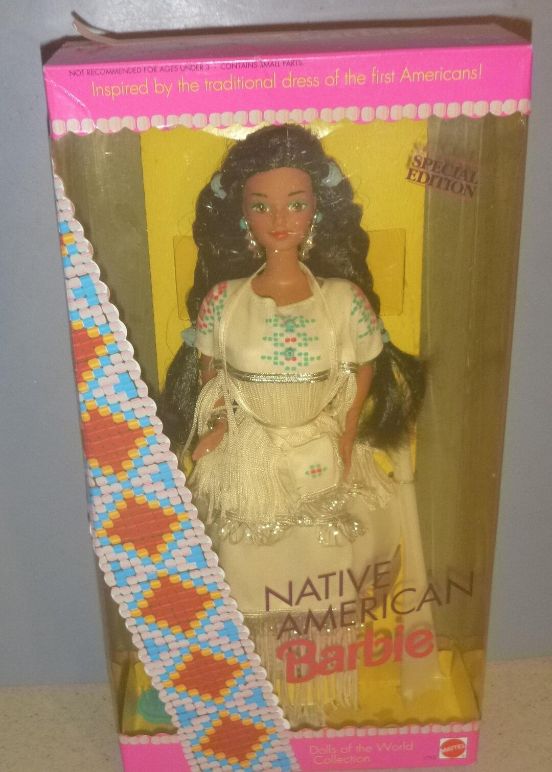 Vintage Mattel NATIVE AMERICAN Barbie Doll *dolls of the World Special ...
