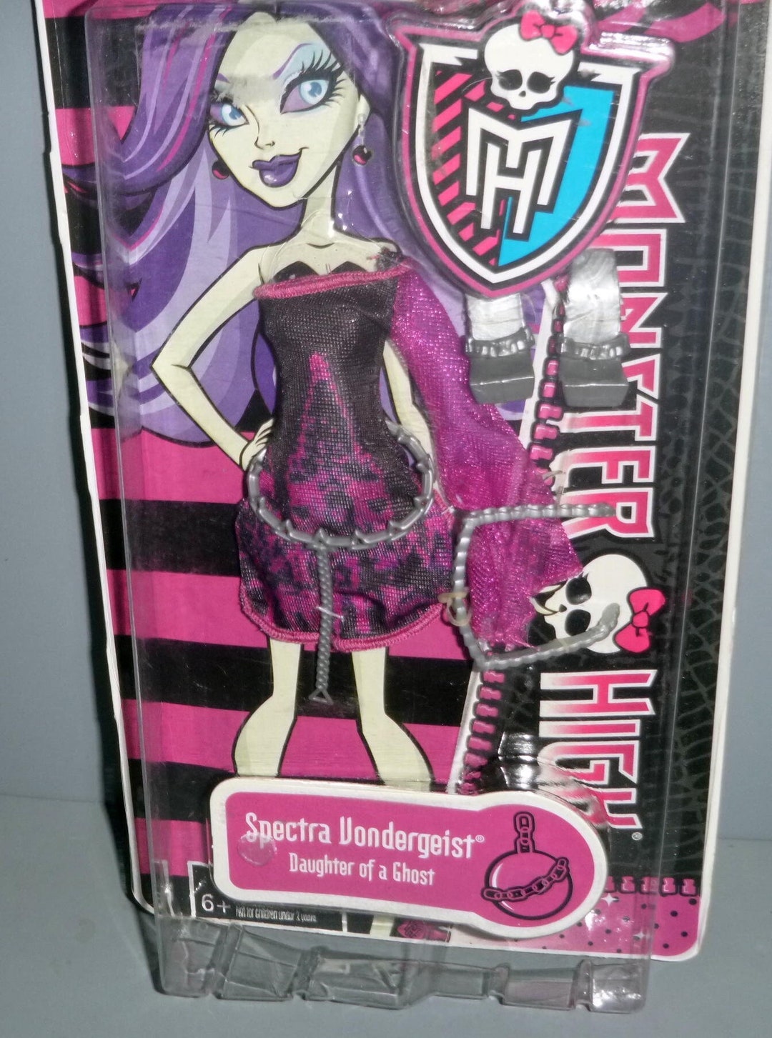 Mattel Monster High Spectra Vondergeist Daughter of A Ghost Outfit New ...