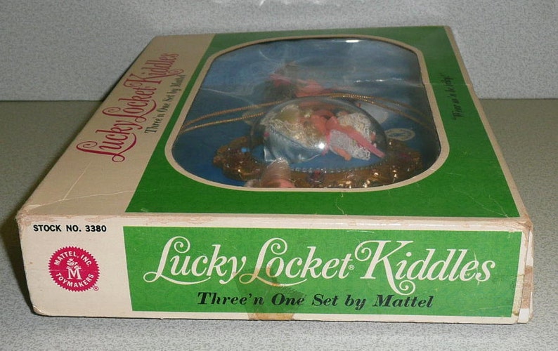 Vintage 1966 Mattel Liddle Kiddles LUCKY LOCKET KIDDLES Three 'N One ...