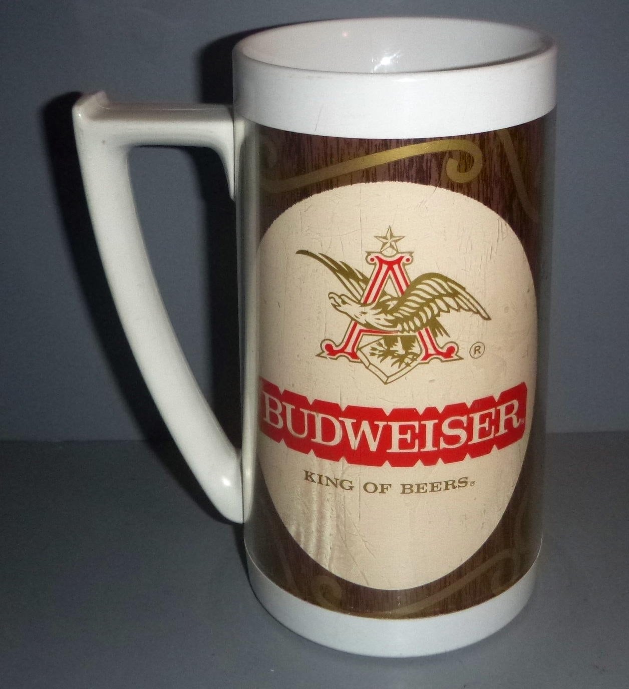 Vintage 1970's AB Budweiser King of Beers Mug THERMO SERV West Bend ...