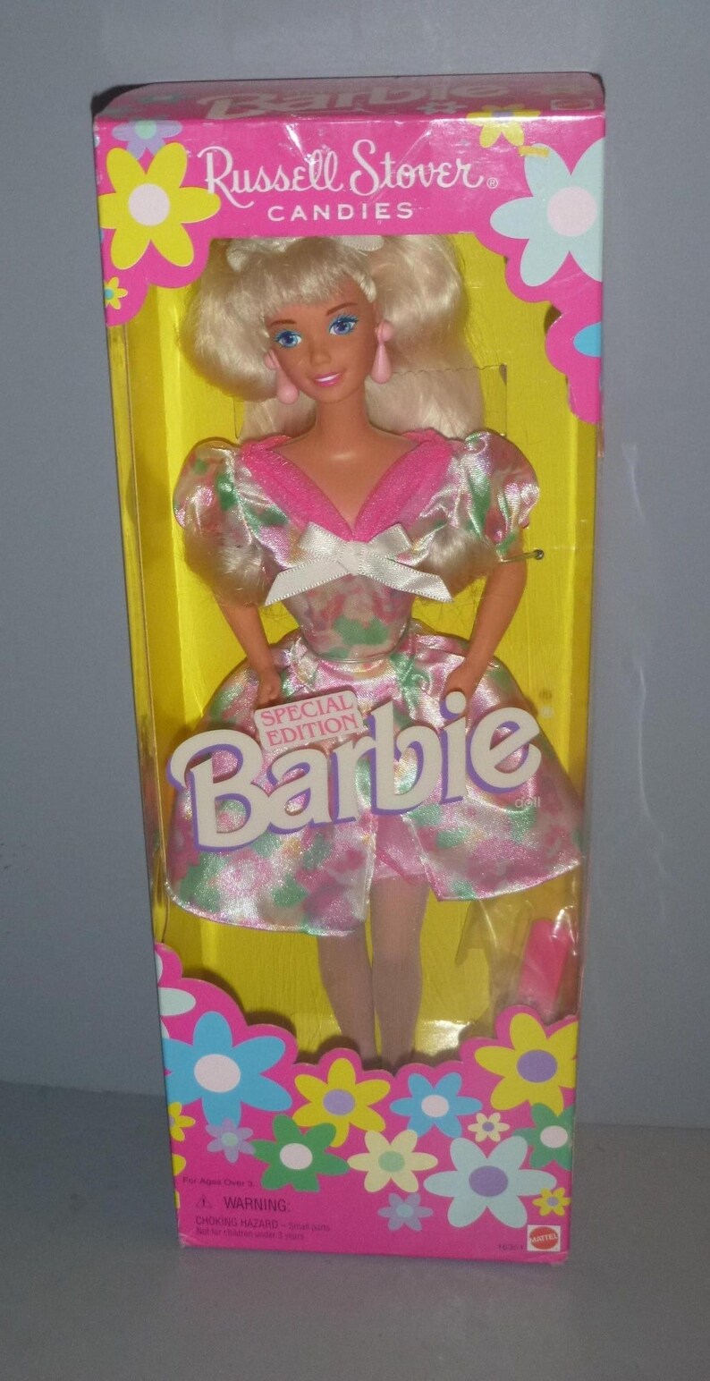 Vintage Mattel Special Edition RUSSELL STOVER Barbie Doll *unused NIB ...